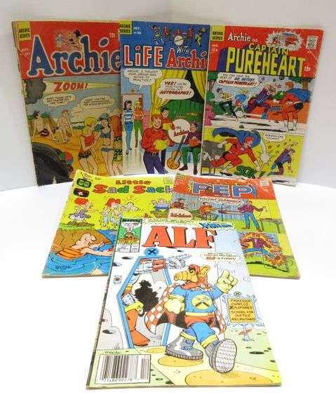 Very rare lot of (5) older 12¢ Archie Comics, great issues - Albrecht ...