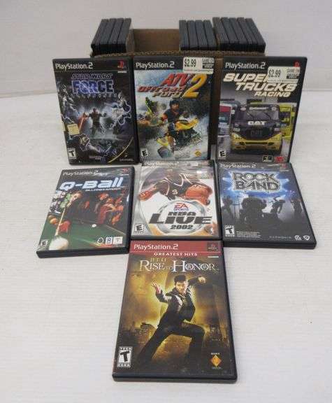 (20) Older Playstation 2 games - Albrecht Auction Service
