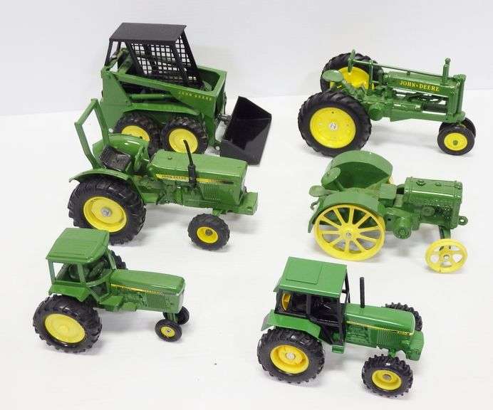 John Deere tractor collection by ERTL, includes (6) Different rare ...