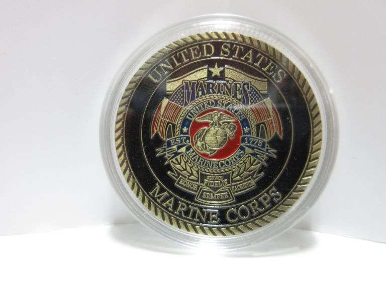 US Marine Corps "Release The Dogs of War" challenge coin, new ...