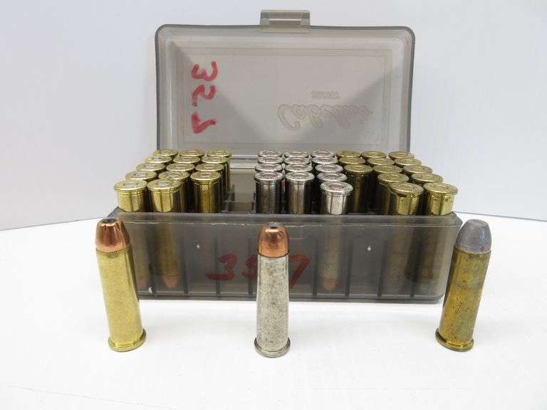 (43) Rounds of .357 Magnum in a plastic storage box, includes: 15 ...