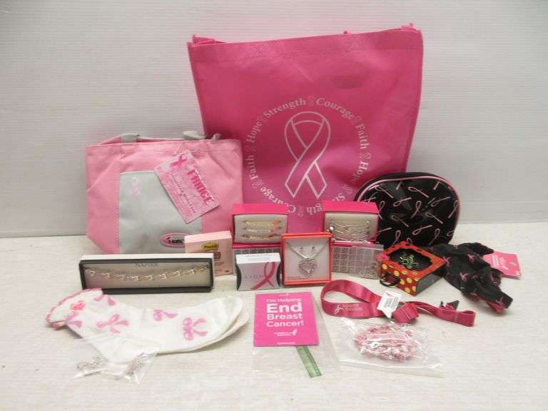 Breast Cancer Awareness package, includes: Fridge insulated lunch tote ...