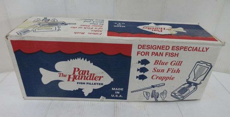 Panhandler fight filleter, good - Albrecht Auction Service