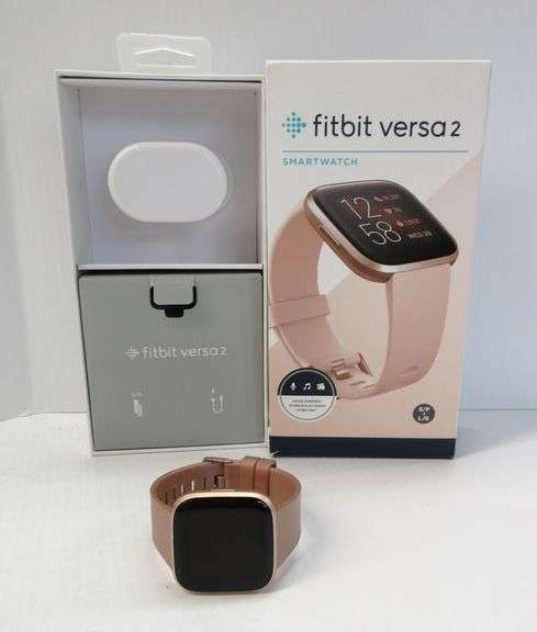 FitBit Versa 2 with charger and (5) extra watch bands, works - Albrecht ...