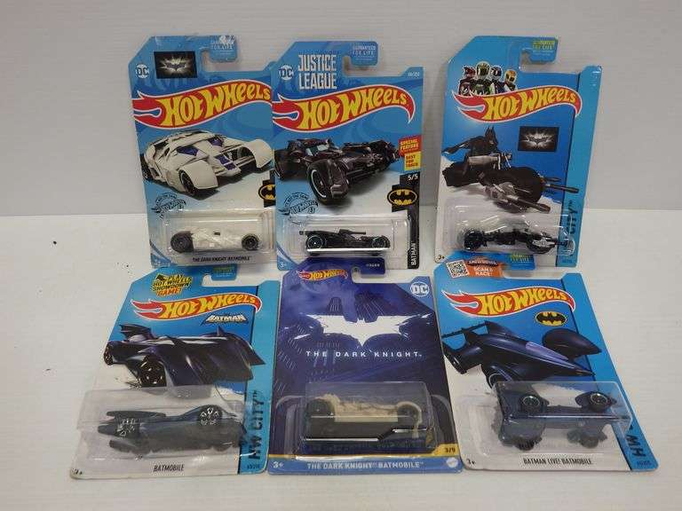 Hot Wheels Batman Batmobile variations, and the Bat-Pod - Albrecht ...