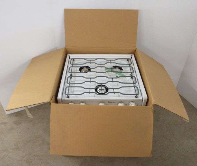 Magic CHef RV stove, white in color, 21 1/2"W x 22"D, used liquid ...