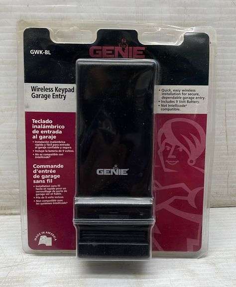 Genie keyless entry, new - Albrecht Auction Service