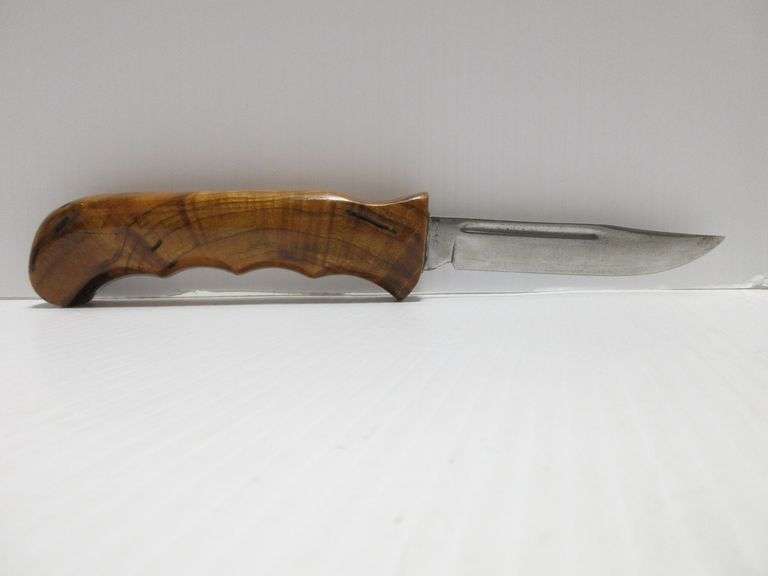 Western USA L48 knife, overall- 9 7/8"L, like new - Albrecht Auction ...