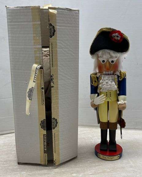 Handmade in Germany, Steinbach George Washington, 16"H, Nutcracker ...