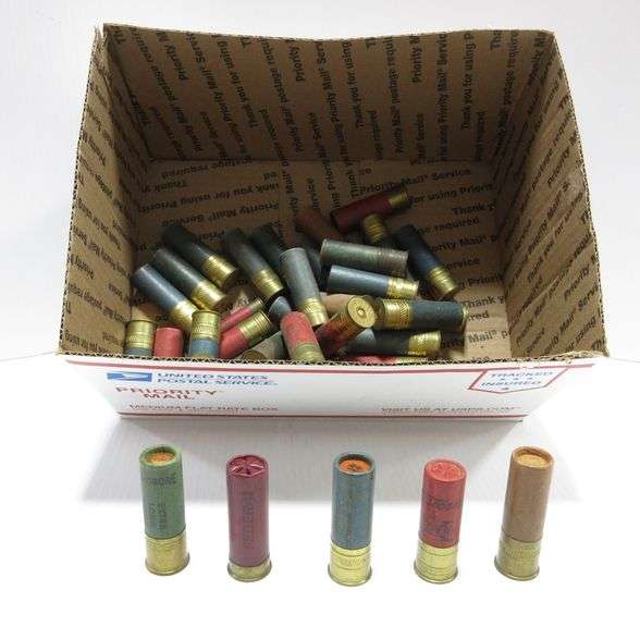 (39) Paper 12-gauge shells, Slugs, backshot, bud shot; (1) Paper .410 ...
