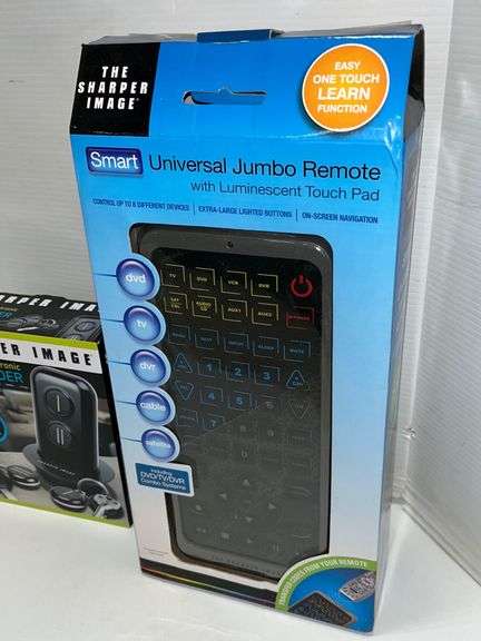 Smart universal jumbo remote with touchpad, includes DVD/TV combo ...