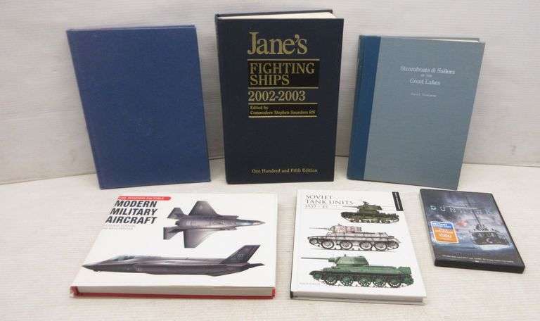 Military Book/Movie Item, includes: Dunkirk DVD, Soviet Tank Units ...