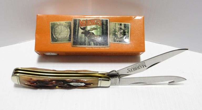 Marbles MR300 2-blade folding pocket knife, 3 3/4" closed, NIB ...