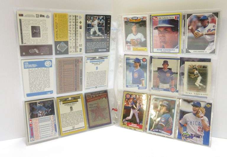(45) Baseball cards, include: Nolan Ryan, Ken Griffey Jr., Reggie ...
