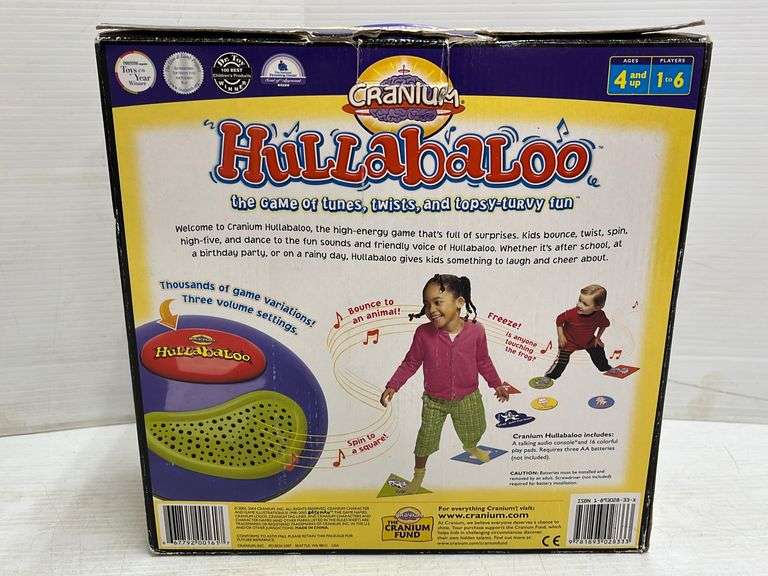 Hasbro Cranium Hullabaloo, the game of turns, twists, and topsy turvy ...