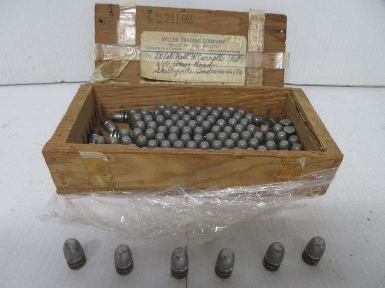 (125) 45-70 Bullets for reloading, 350-Grain, "Miller Precision Bullets ...