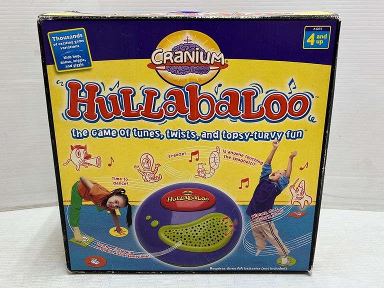 Hasbro Cranium Hullabaloo, the game of turns, twists, and topsy turvy ...