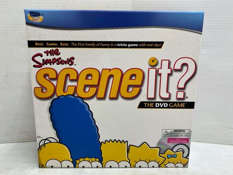 The Simpsons Scene It? DVD Game Screen Life Games, Family Trivia Game ...