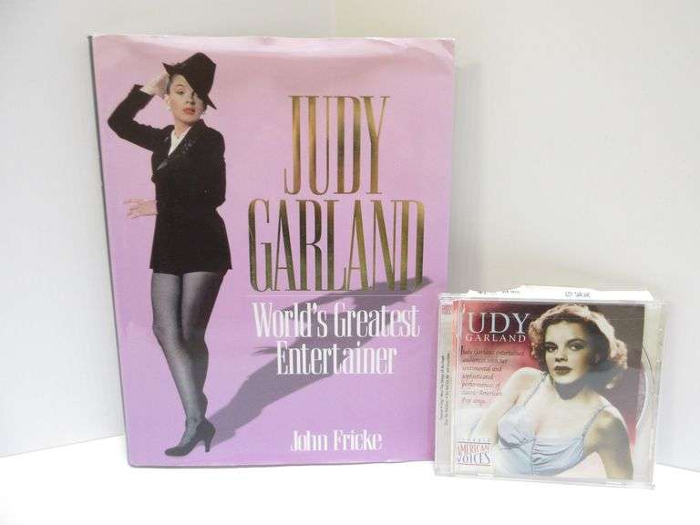 Judy Garland "World's Greatest Entertainer" book and CD classic, damage ...