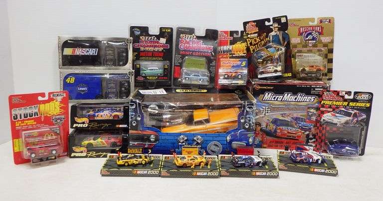 Collectible diecast cars, include: Hot Wheels, Racing Champions, Micro ...