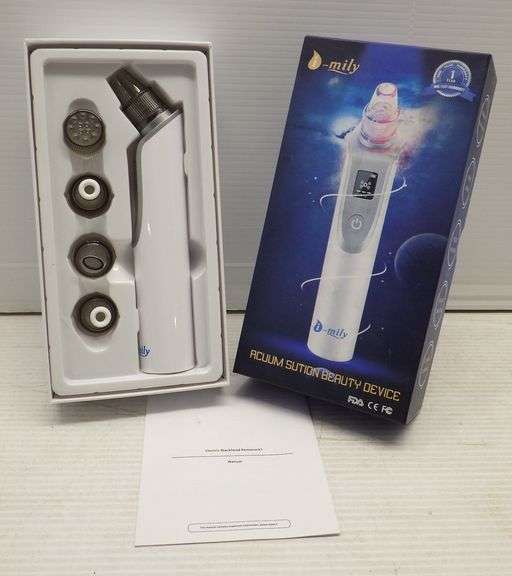 Beauty vacuum suction device, NIB - Albrecht Auction Service