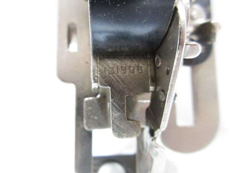 Old Singer buttonhole attachment, 121795, in very good condition, with ...