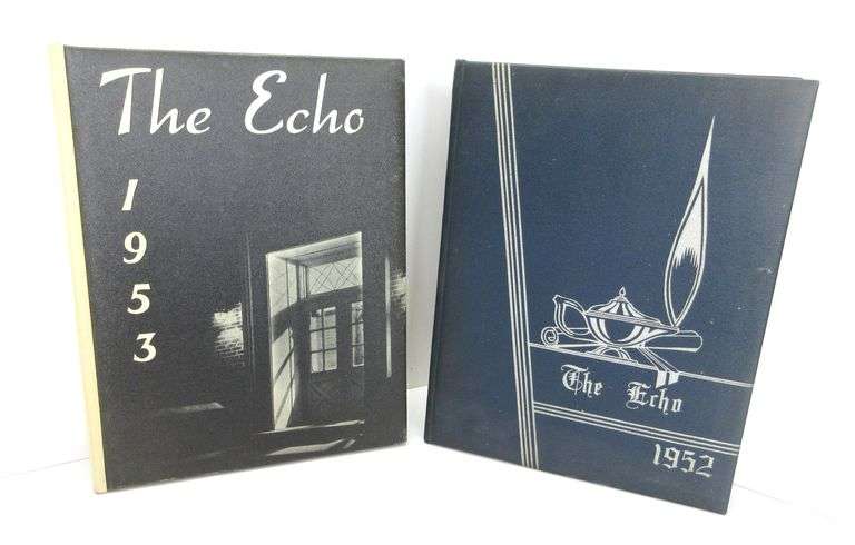 Vassar High School "The Echo" yearbooks, from 1952 and 1953 - Albrecht ...