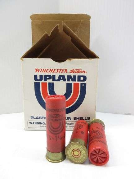 (25) Rounds of Winchester Western Upland plastic shotgun shells, 1970's ...
