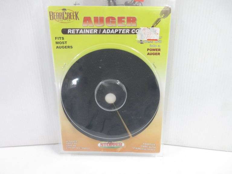 Kovac II ice master drill conversion kit; Bear Creek auger retainer ...