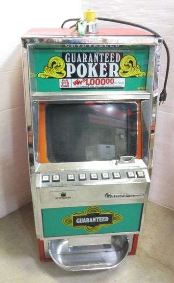 Games-Maker draw poker machine out of Nevada, 25¢, selling as is, hasn ...
