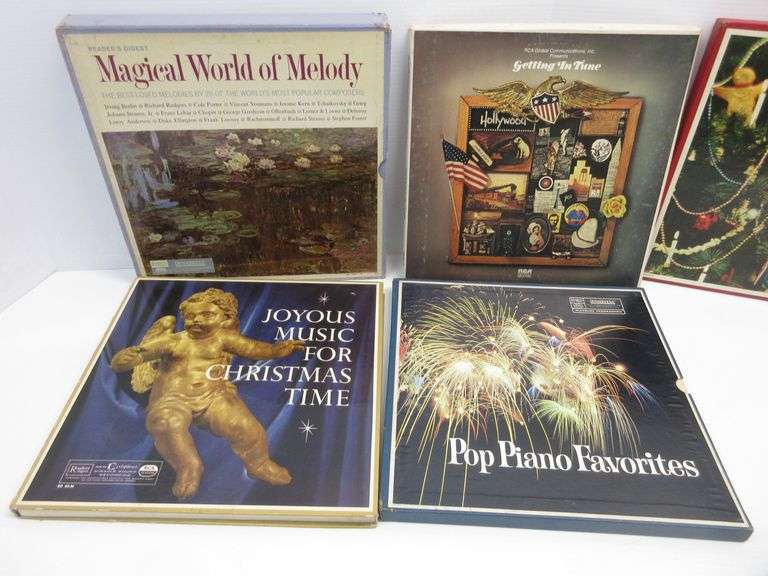 (8) Album box sets, includes: RCA Getting In The Set; Set of (4) Reader ...