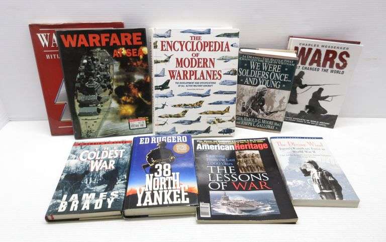 (9) Military/war books: WWI, Korea, Vietnam, Planes, and more ...