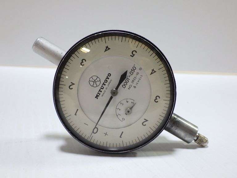 1" Travel Dial Indicator; 1/10th Travel Dial Indicator, (50 Thousands ...