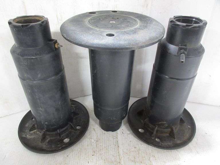 (3) Toro flex 800 Series hydraulic irrigation heads, 1 1/2" intake ...