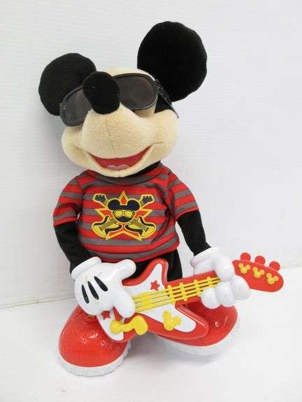 Disney Rock Star Mickey Mouse, animated, singing, and dancing, 15 ...