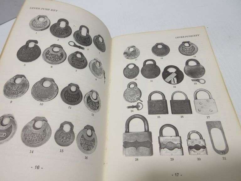 1877-1977 Padlock collector, 100 years identification catalog, includes ...
