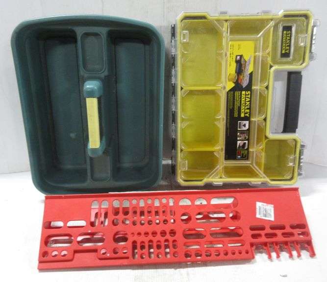 Stanley Fatmax deep pro organizer, wall mount tool holder, green ...