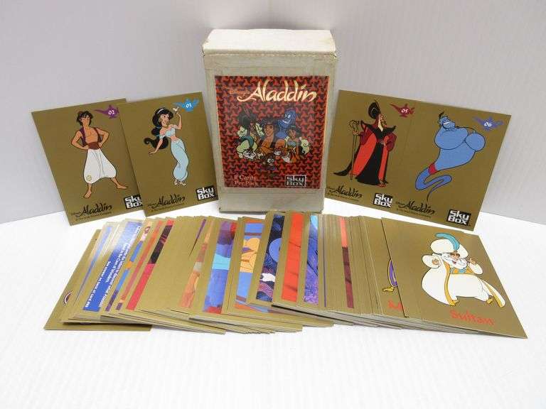1993 SkyBox Disney, "Aladdin," trading cards - Albrecht Auction Service