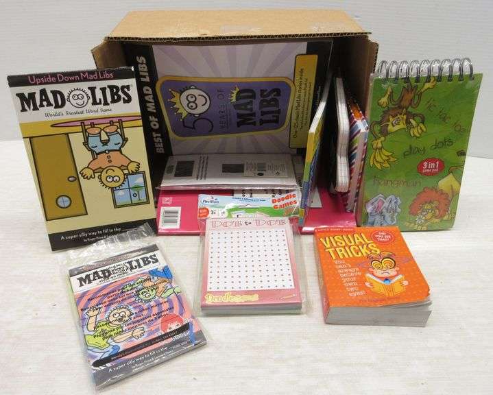Mad Libs books, Doodle pads, Crossword puzzles, and more - Albrecht ...