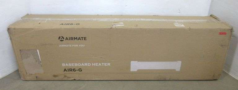 Airmate baseboard heater and an electric fireplace heater, 45", new ...