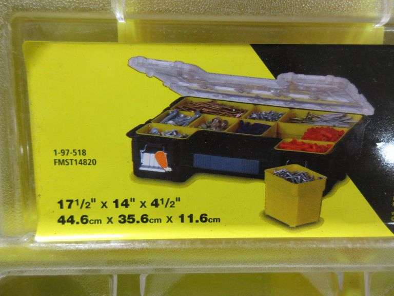 Stanley Fatmax deep pro organizer, wall mount tool holder, green ...