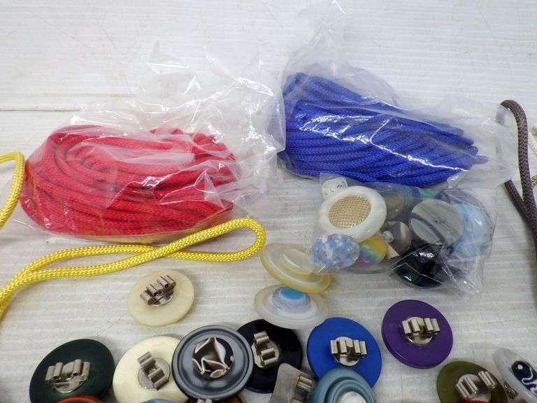 (6) Made Volos and Bolo making supplies, including: (64) Oriental ...