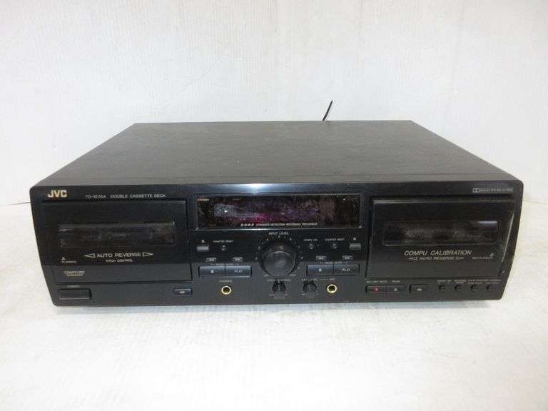 JVC-TD W354 double cassette deck - Albrecht Auction Service