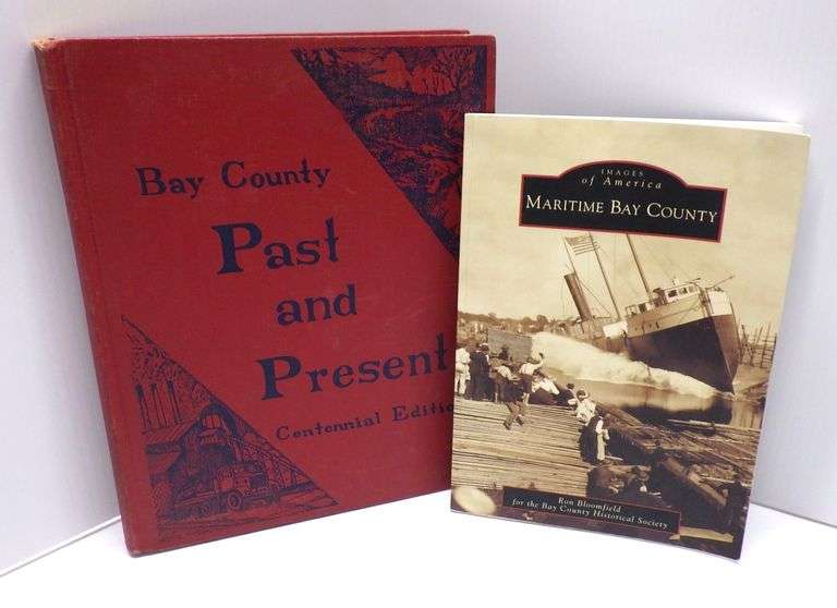 (2) Bay County Books - Albrecht Auction Service