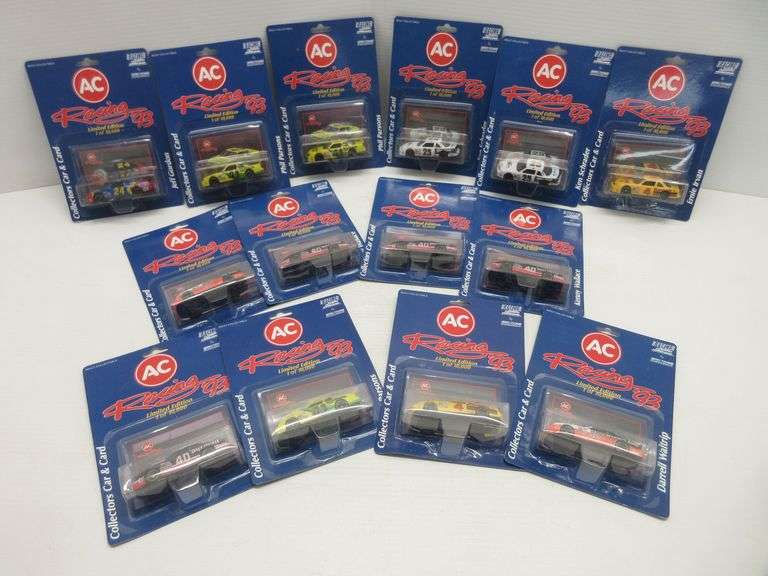 (14) AC Delco actions cars, includes: AC Delco 93 action racing ...