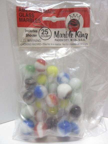 Vintage original packages of marbles from the 1940's to 1950's, in ...