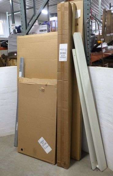 King/Queen frame with two underneath drawers, NIB - Albrecht Auction ...