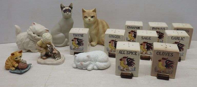 (9) Spice containers, made in Japan, 6- Misc. from 80's and 90's; Cat ...