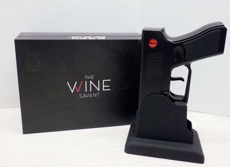 The Wine Savant wine gun, like new - Albrecht Auction Service