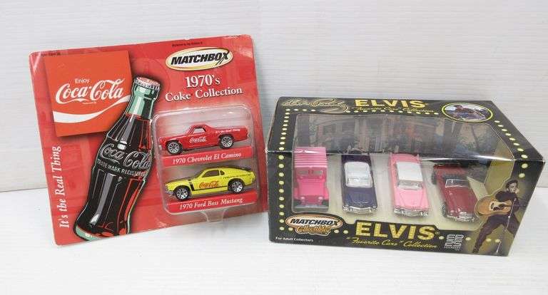 Matchbox 1970's Coke collection from 2001 and matchbox collectibles ...